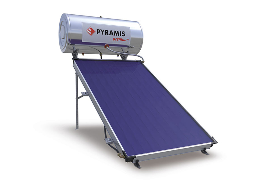 PYRAMIS ΗΛΙΑΚΟΣ ΘΕΡΜΟΣΙΦΩΝΑΣ 160LT ΕΠΙΛΕΚΤΙΚΟΥ ΣΥΛΛΕΚΤΗ PREMIUM ΤΡΙΠΛΗΣ ...